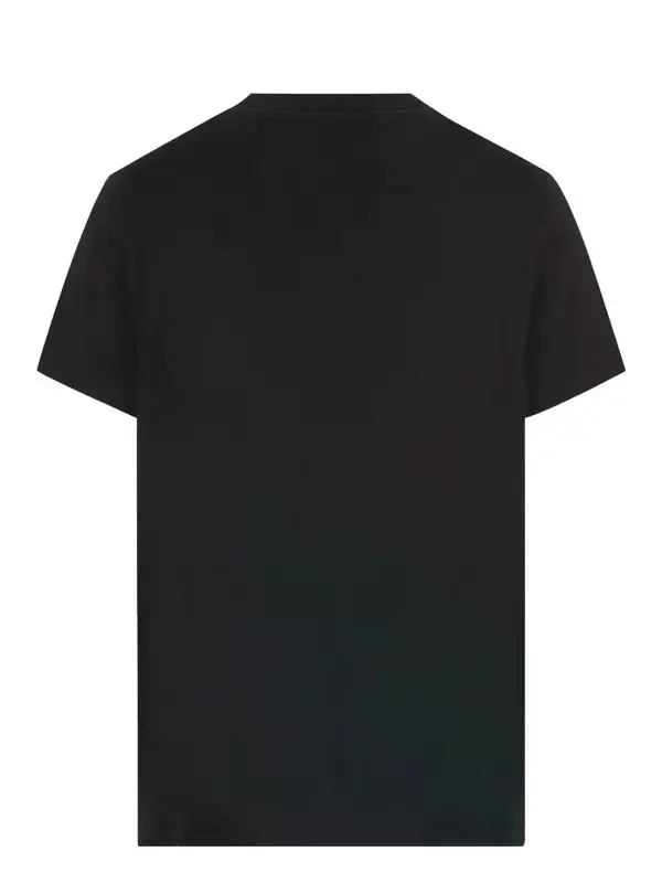 Moncler Embroidered Logo T-shirt - Black