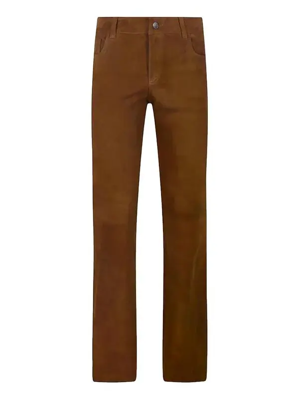 Stouls Paulonia Suede Trousers - Brown