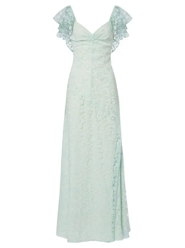 MARKARIAN Katharina Lace Gown - Green