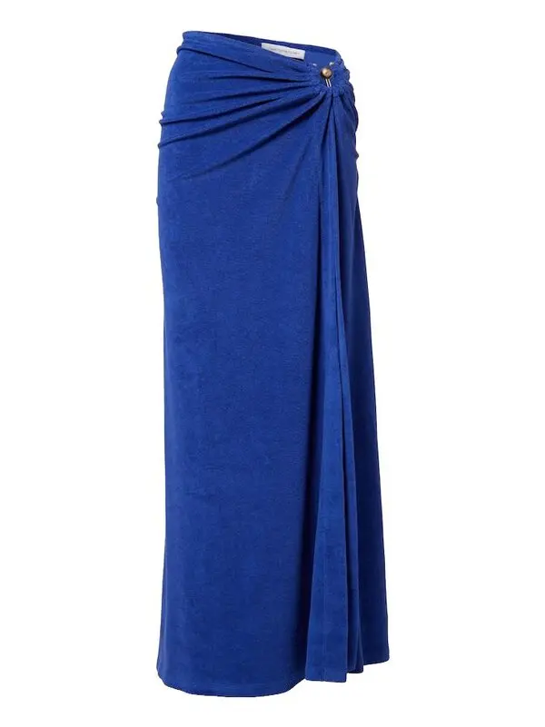 Christopher Esber Maxi Skirt - Blue
