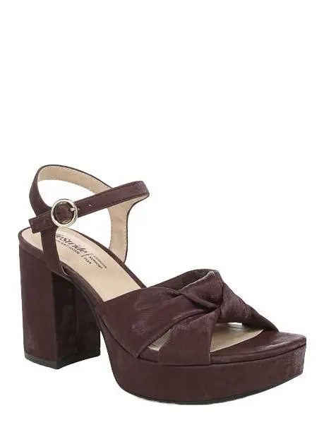 LIFESTRIDE August Ankle Strap Platform Sandal - Plum