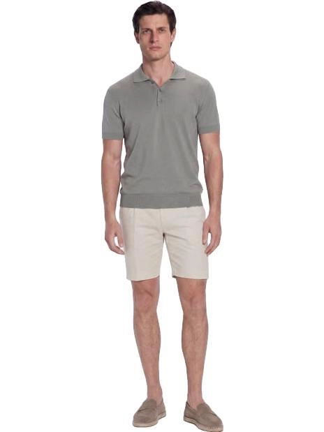 MOEVA Johan Polo Shirt - Open Grey
