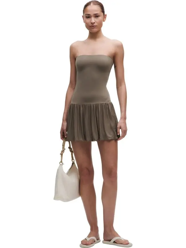 Lululemon 2-in-1 Bubble-hem Mini Dress - Nomad