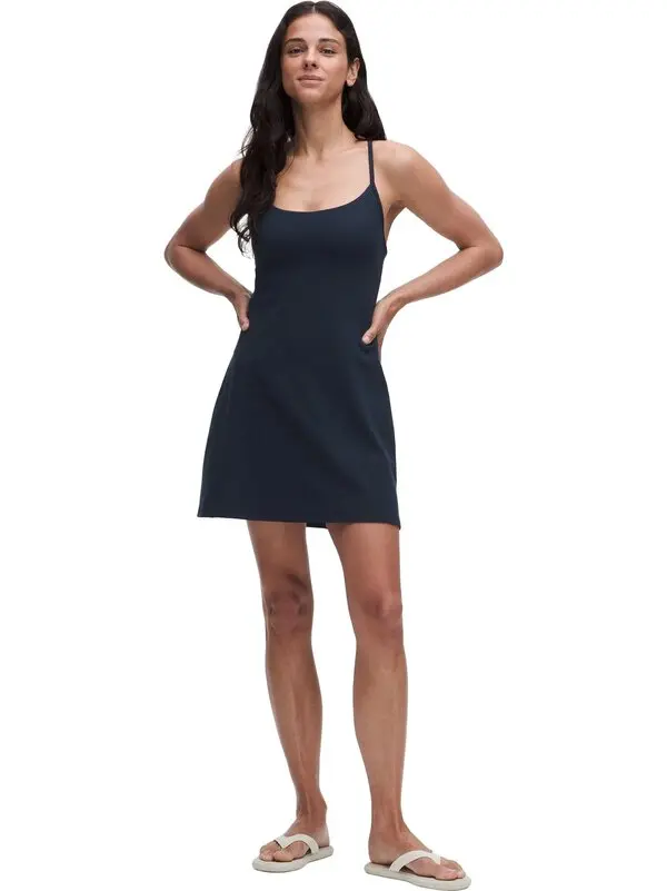 Lululemon Flow Y Dress - True Navy