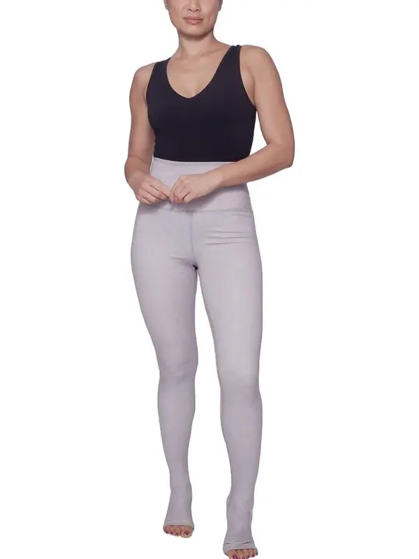 LAS LOUNGEWEAR Com-pressi-on Me Jet Lag Legging - Grey