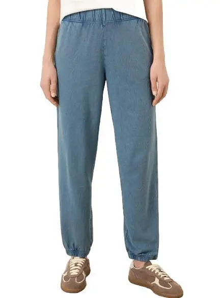 PACT Organic Cotton Relaxed Sweatpant - Washed Wedgewood Blue