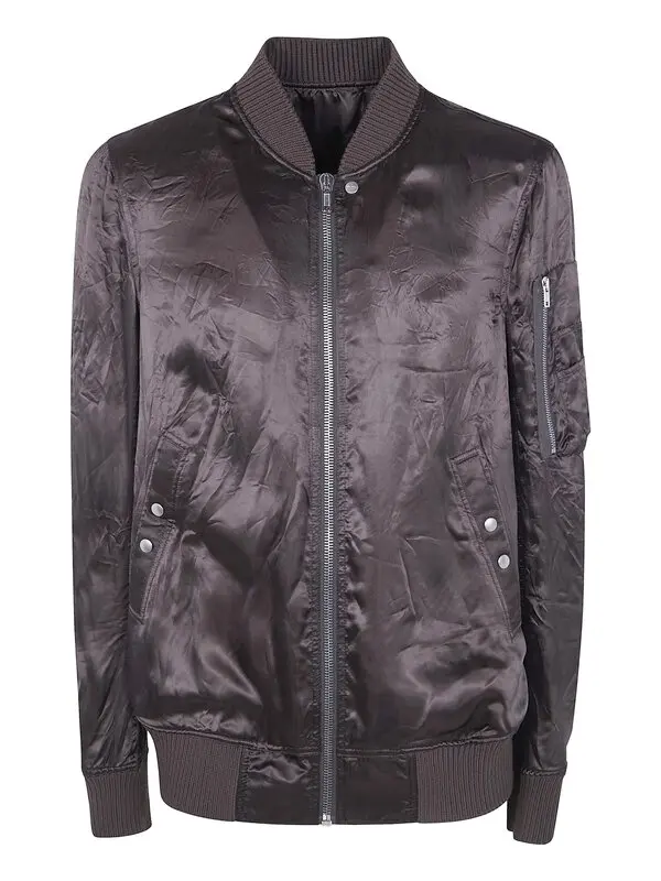 Rick Owens Bomber Jacket - Gray