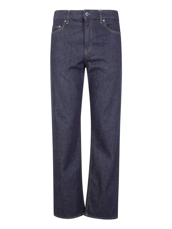 TOTEME Low Straight Jeans - Blue