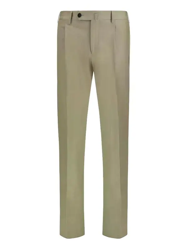 GERMANO 1952 Tailored Straight-leg Trousers - Neutrals
