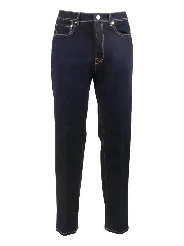 Peserico Contrast Stitch Jeans - Blue