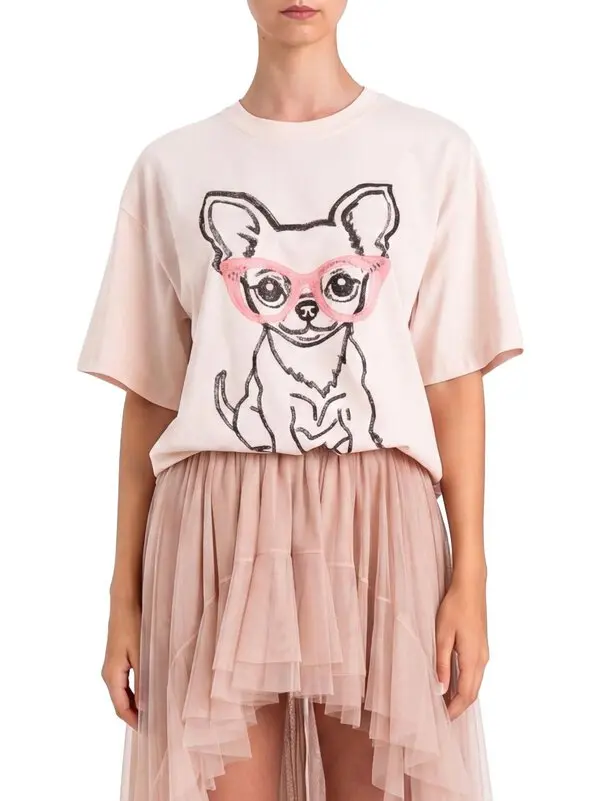 TWINSET Graphic T-shirt - Pink