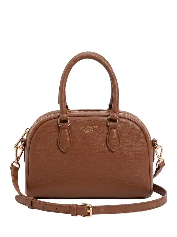 TWINSET Top Handle Bag - Leather