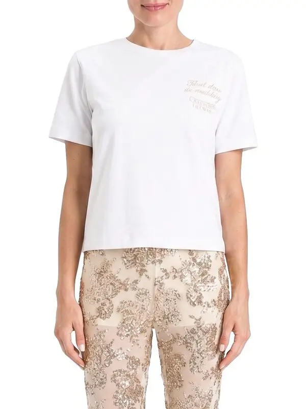 TWINSET Crewneck T-shirt - White