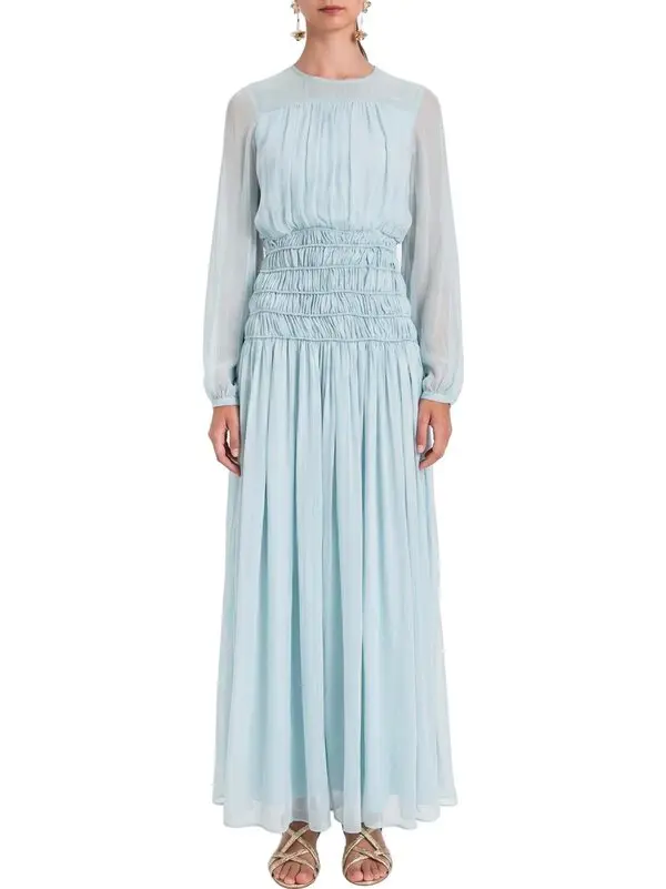 TWINSET Maxi Dress - Sky