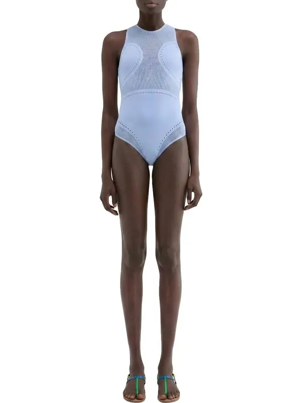 MARGHERITA MACCAPANI Econyl Bodysuit - Sky
