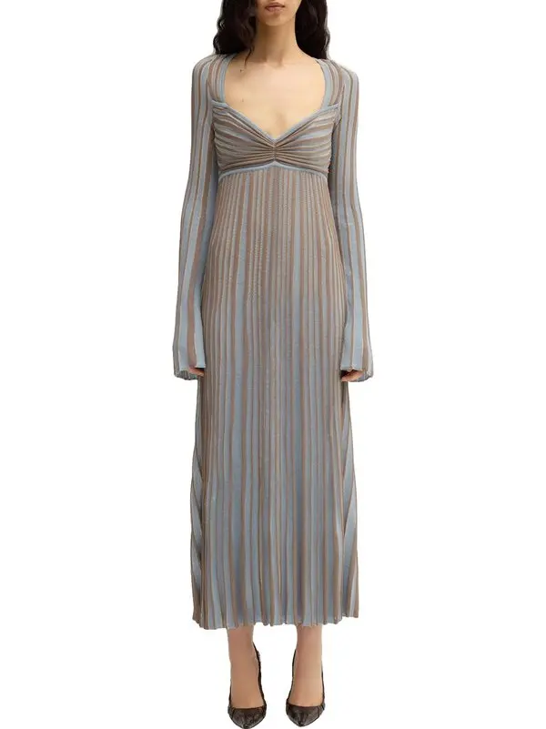 MARGHERITA MACCAPANI Terry Midi Dress - Sky
