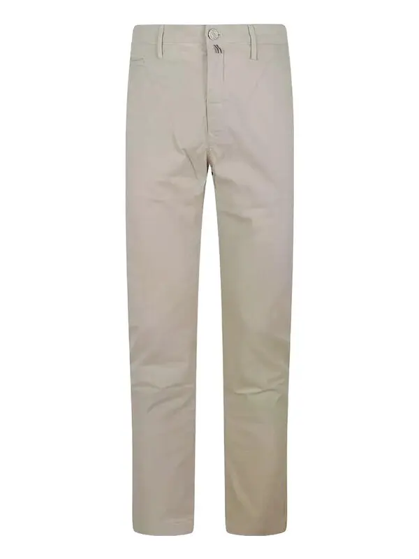 Jacob Cohen Straight Leg Trousers - Neutrals