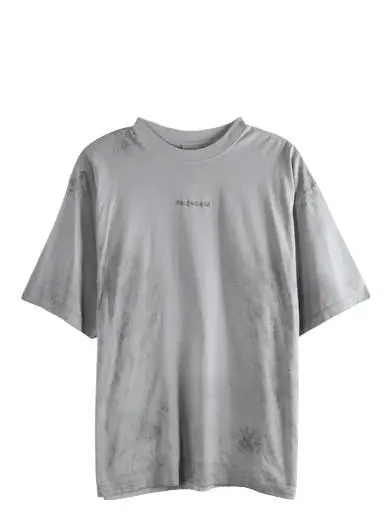 Balenciaga Medium Fit T-shirt - Grey