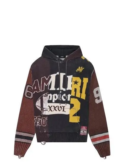 Amiri Spliced Hoodie - Multicolor
