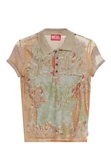 DIESEL® Tdevlo Short Sleeve Polo Shirt - Multicolor