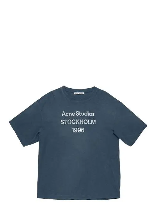 Acne Studios Short Sleeve T-shirt - Navy Blue