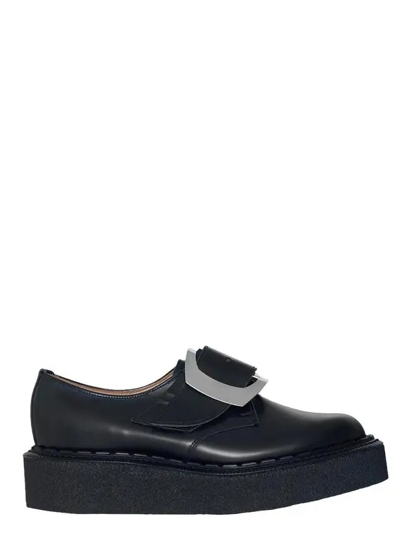 Comme Des Garçons Platform Brogue - Black