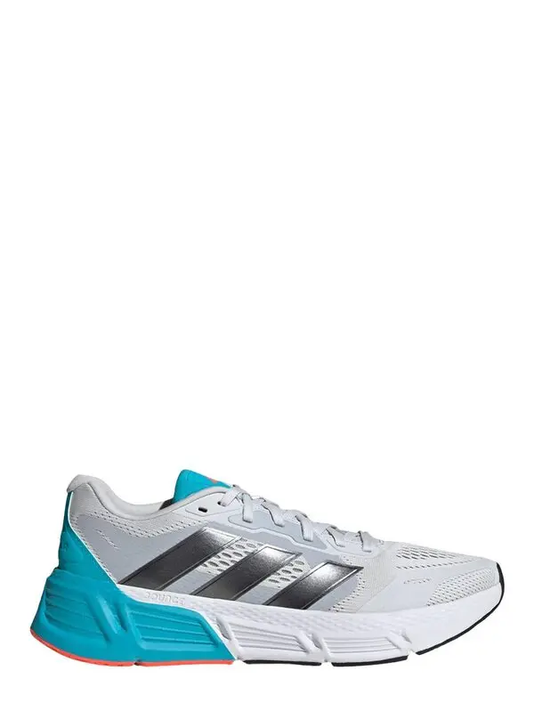Adidas Questar Dash Night Metallic Cyan Sneakers - Grey