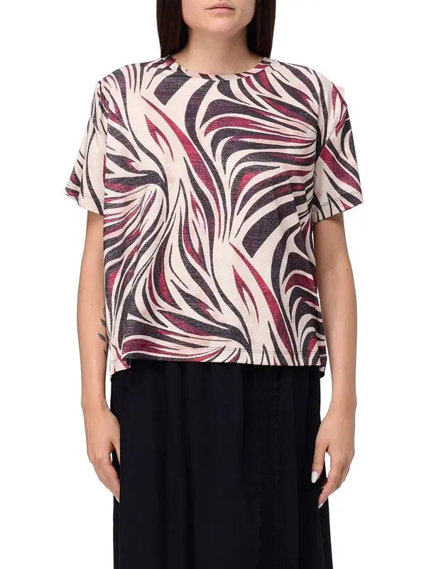 TWINSET U & B Abstract Print Polyester T-shirt - Fa01