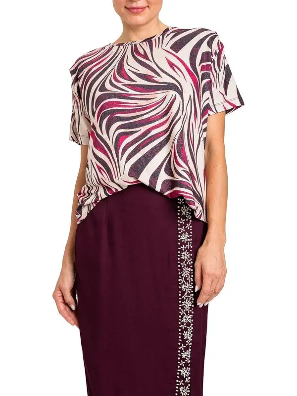 TWINSET Printed Polyester T-shirt - Multicolor