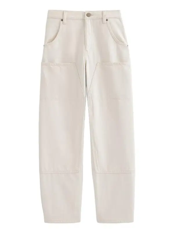 Everlane Pull-on Carpenter Jeans - Ecru