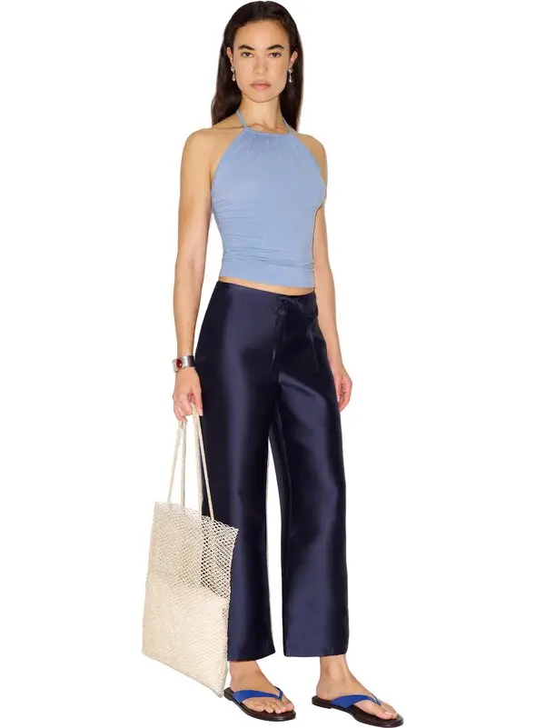 REFORMATION Bondi Knit Top - Blue