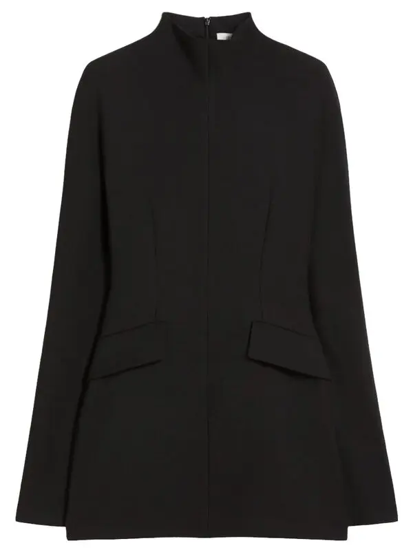 Max Mara Hourglass Gabardine Dress - Black