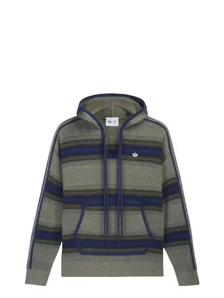 Adidas Clot Baja Hoodie Edison Chen - Trace Khaki/tech Indigo