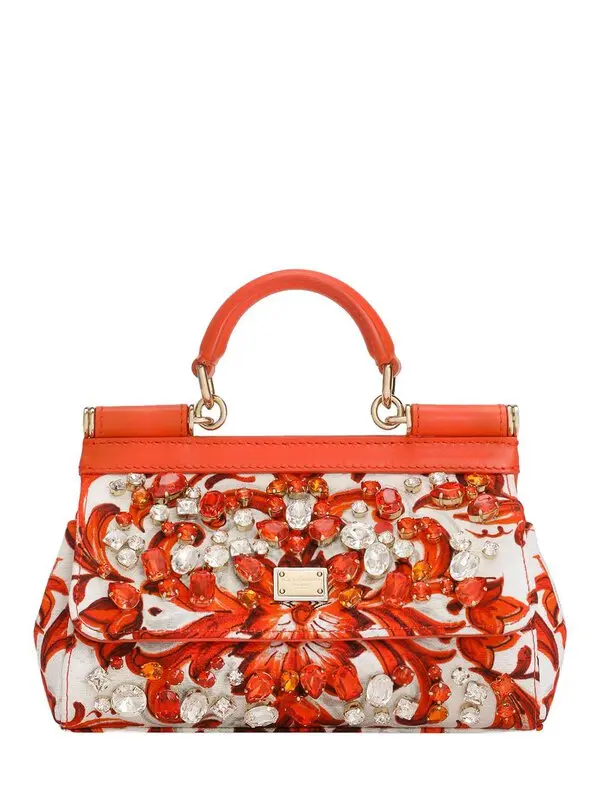 Dolce & Gabbana Mini Sicily Handbag - Multicolor