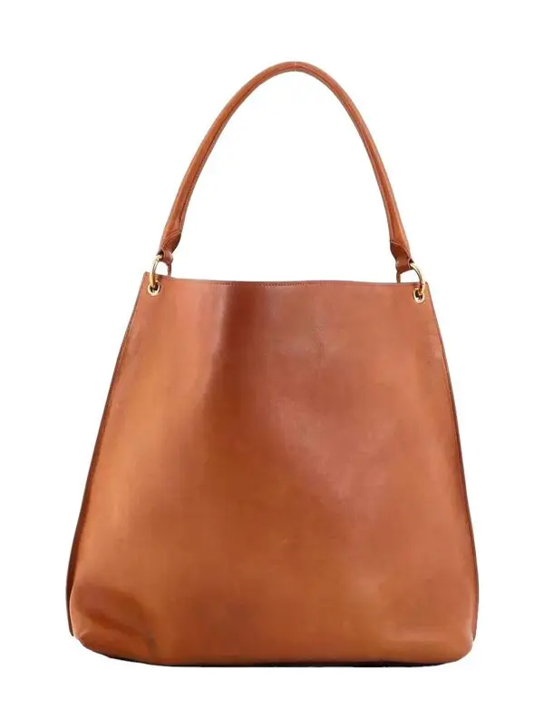 Saint Laurent Tag Medium Hobo Bag - Brown