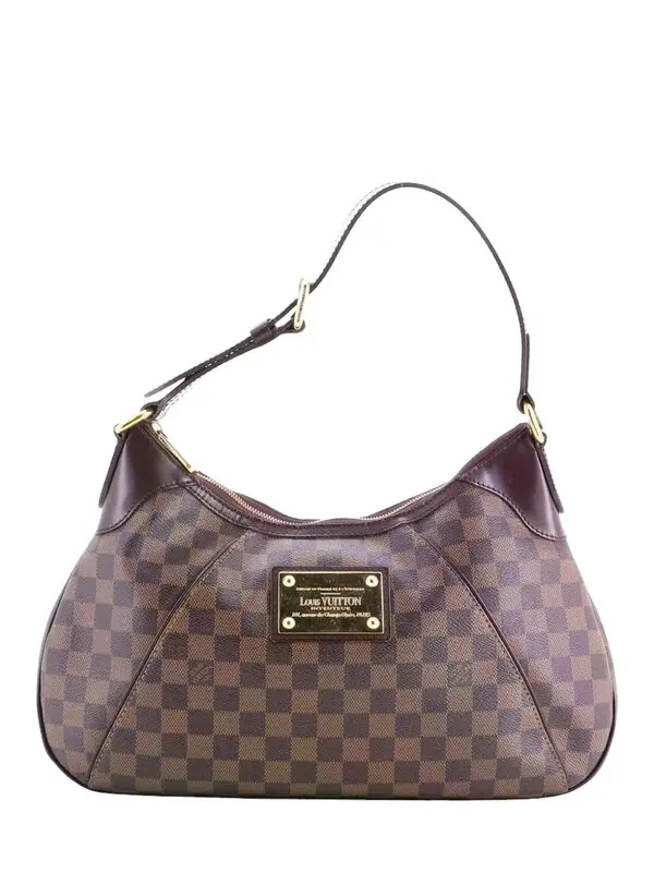 LOUIS VUITTON Thames Damier Gm Hobo Bag - Brown