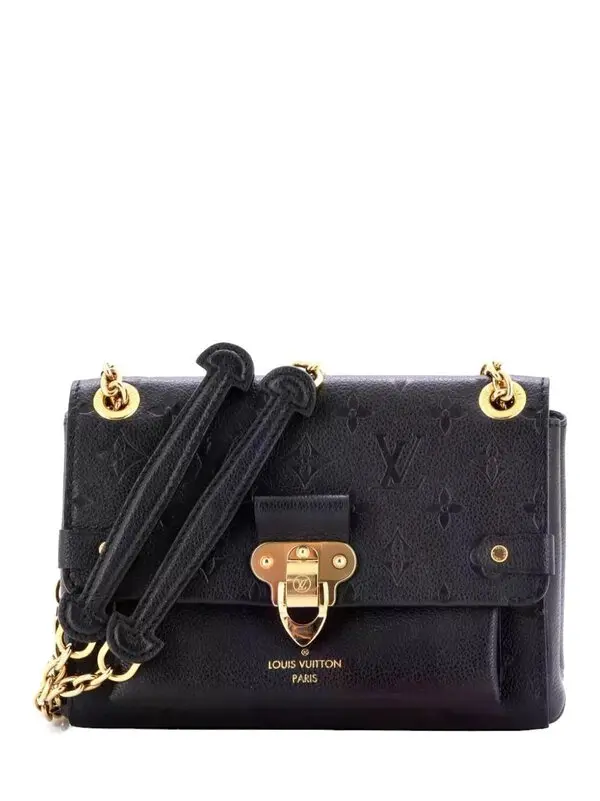 LOUIS VUITTON Vavin Handbag Monogram Empreinte Leather Bb Crossbody Bag - Black