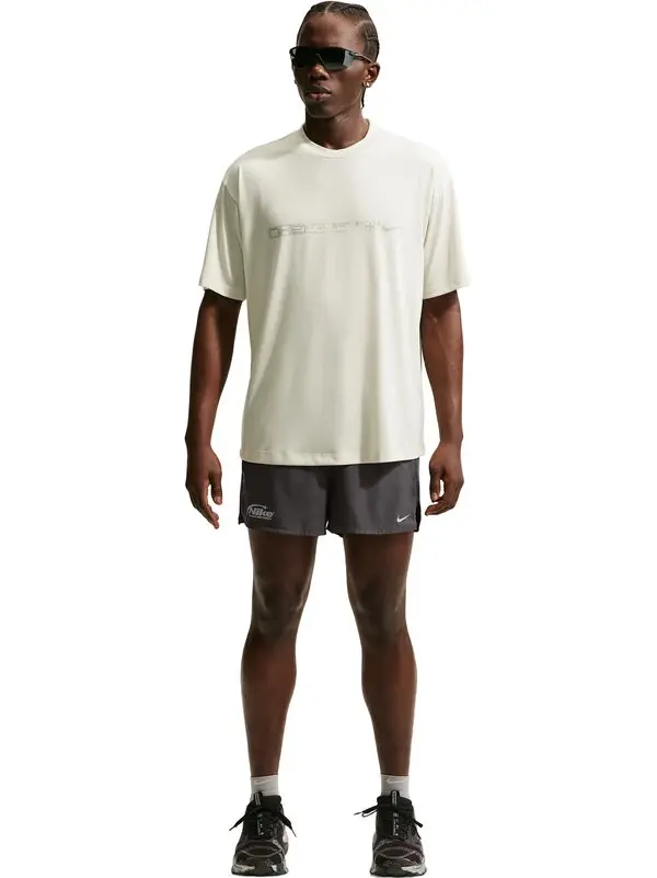 Nike Dri-fit 3" Brief-lined Running Shorts - Brown