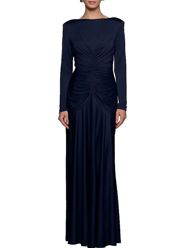 ET OCHS Thea Gown - Navy
