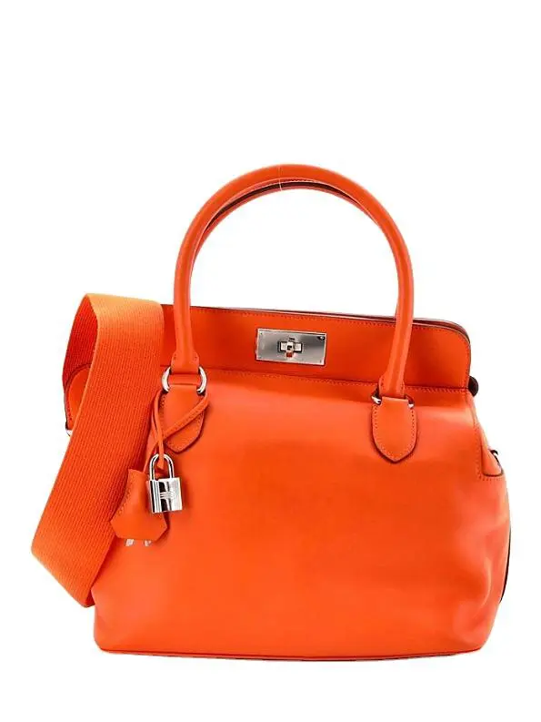 Hermès 26 Toolbox Bag Swift - Orange