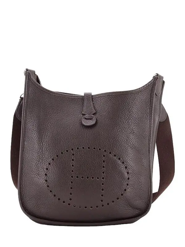 Hermès Pm Evelyne Bag Gen Ii Clemence - Brown