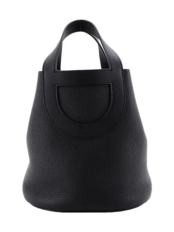 Hermès 23 In-the-loop Bag Clemence With Swift - Black