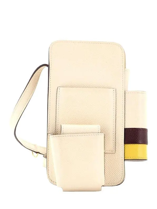 Hermès Hermesway Phone Case Crossbody Bag Epsom - Neutral