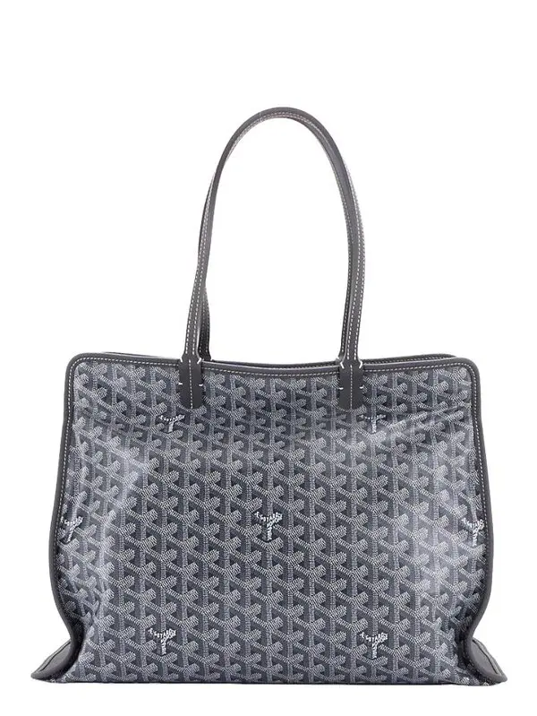 Goyard Pm Hardy Pet Carrier Coated Canvas - Gray