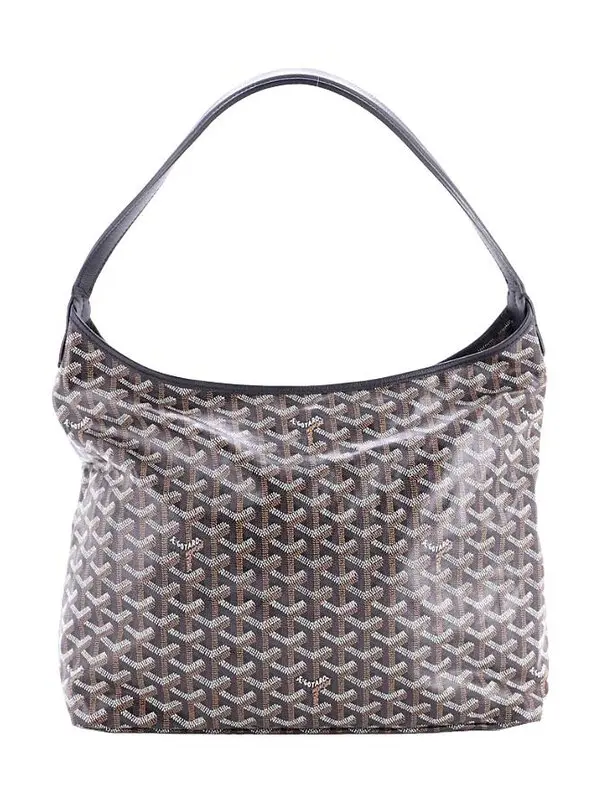 Goyard Boheme Hobo Coated Canvas - Black