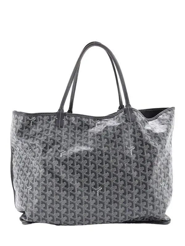 Goyard Gm Anjou Reversible Tote Coated Canvas - Gray