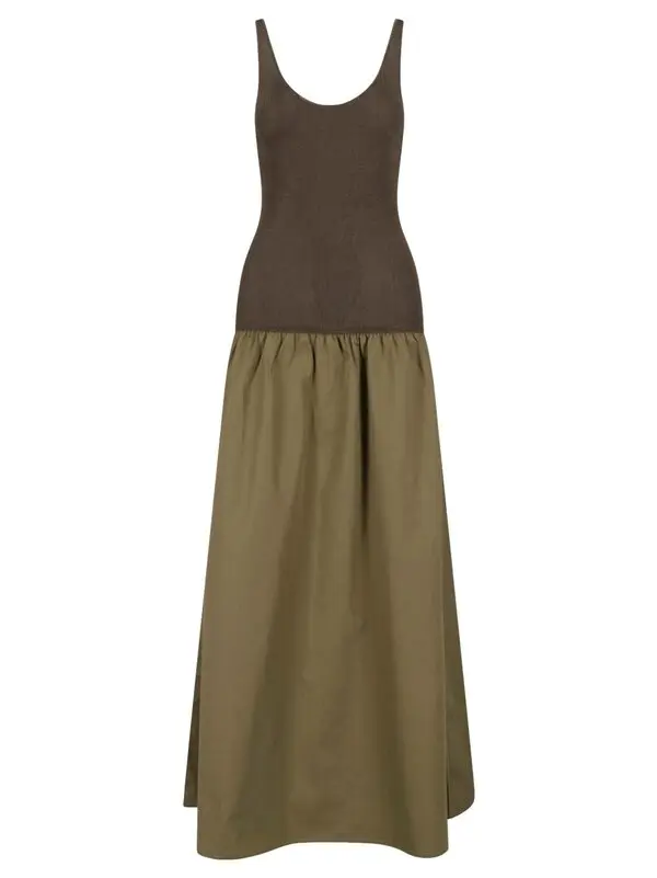 THE FRANKIE SHOP Iliya Maxi Dress - Green