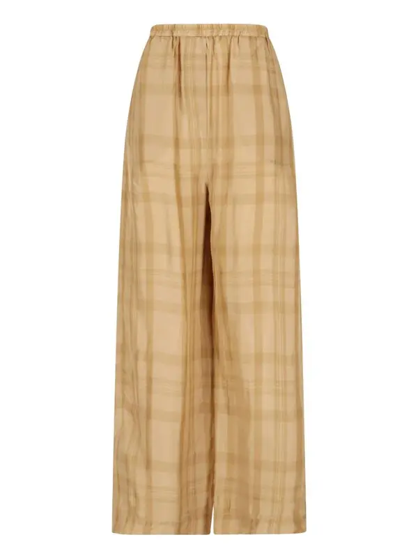 THE FRANKIE SHOP Baxter Wide Leg Pants - Beige