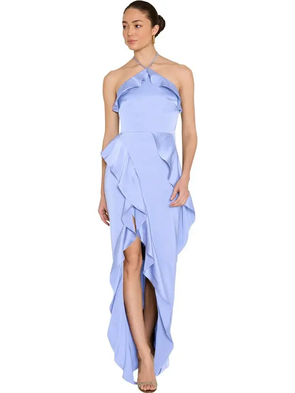 Amanda Uprichard Alessandra Maxi Dress - English Lavender