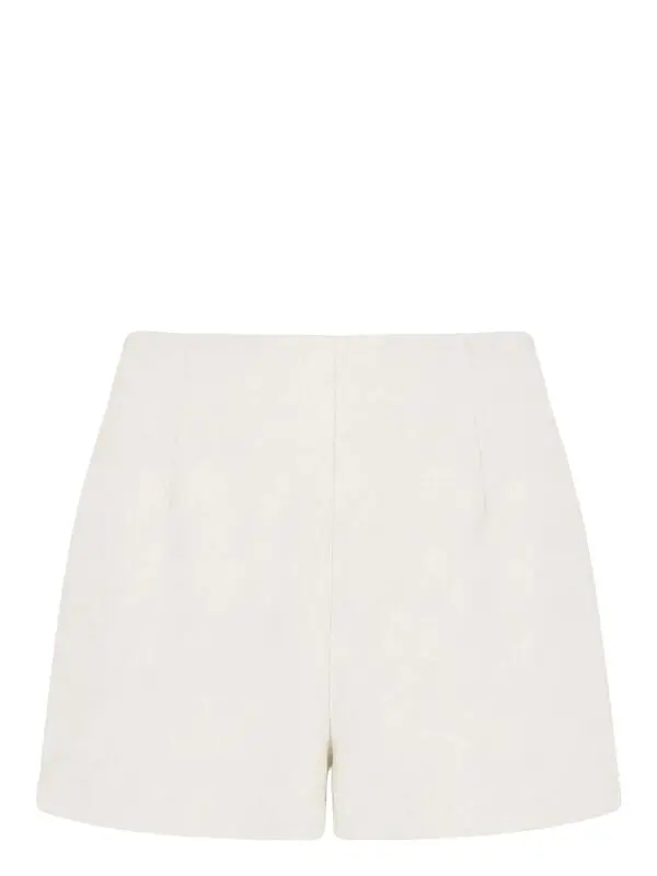 Amanda Uprichard Amoretta Tailored Shorts - Ivory